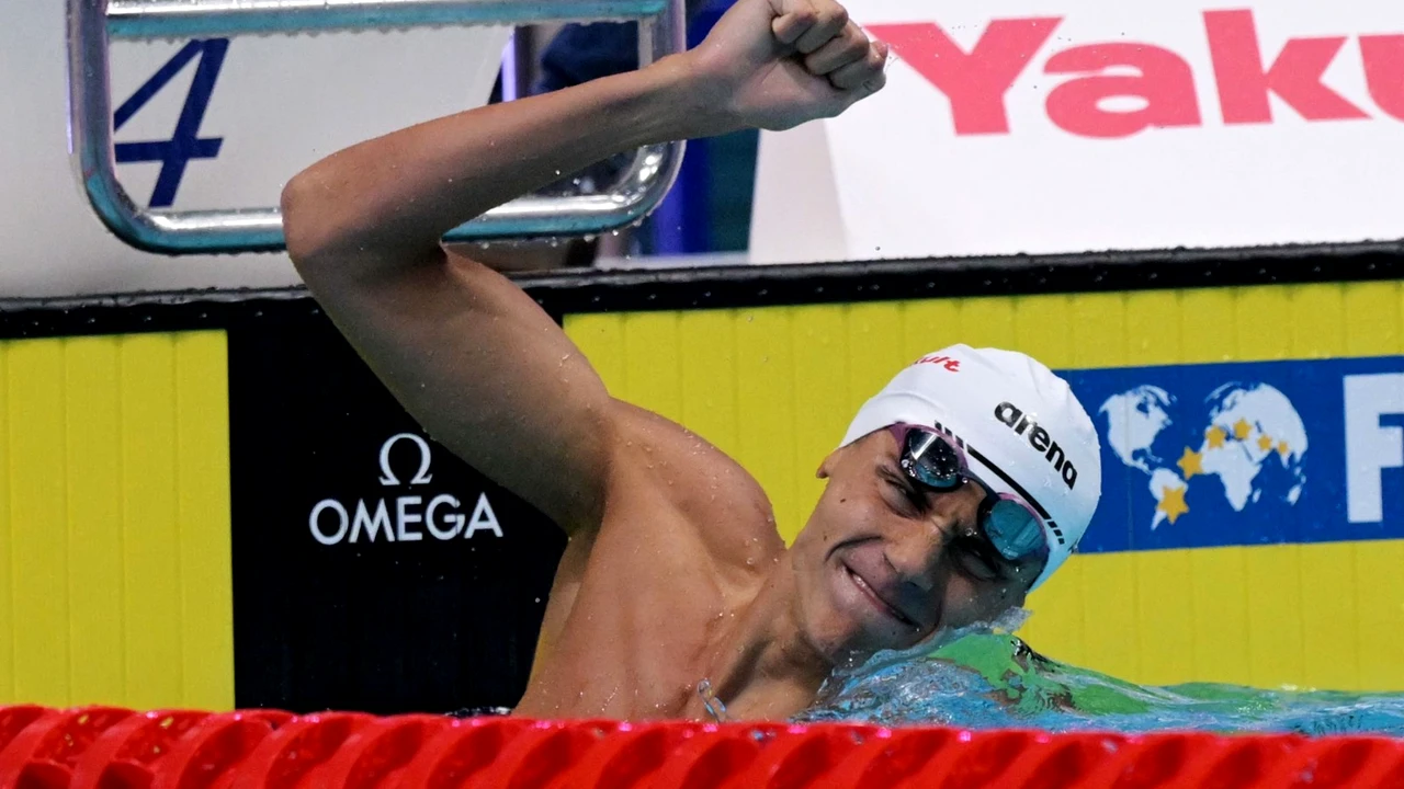 Super-campionul David Popovici plânge! Cel mai rapid înotător al ...