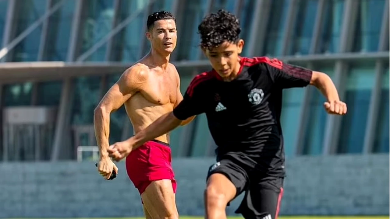 Cristiano Ronaldo jr la Real Madrid