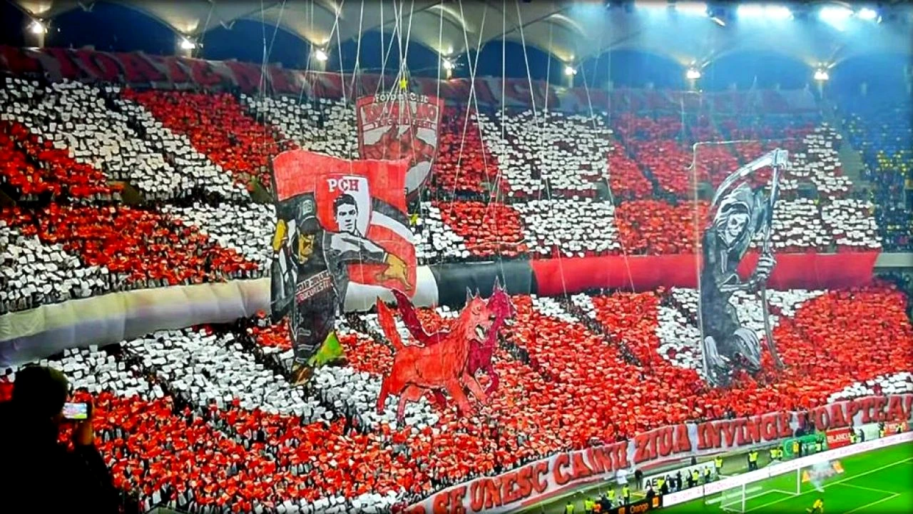 Fanii lui Dinamo au luat cu asalt Arena Națională. Câte bilete s-au ...