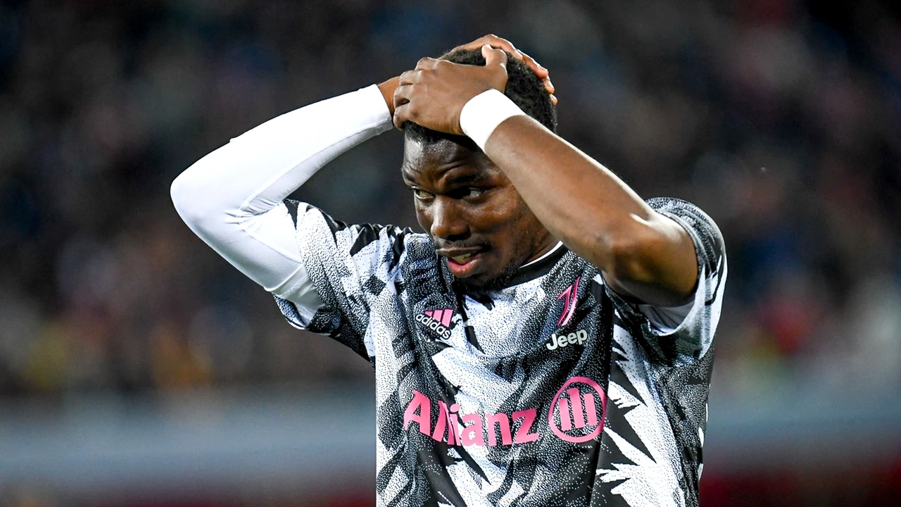 Pogba a fost suspendat oficial pentru dopaj. Ce pedeapsă riscă