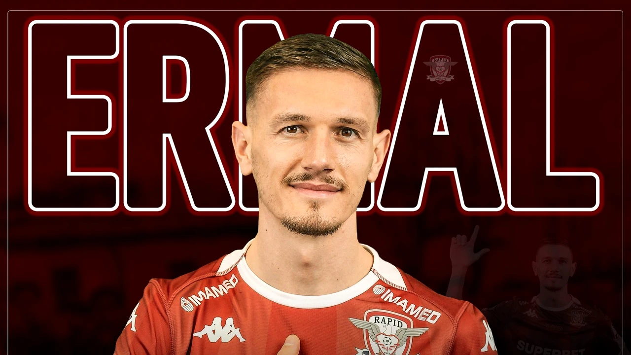 Playsport - Ermal Krasniqi, primul interviu după transferul la Rapid ...