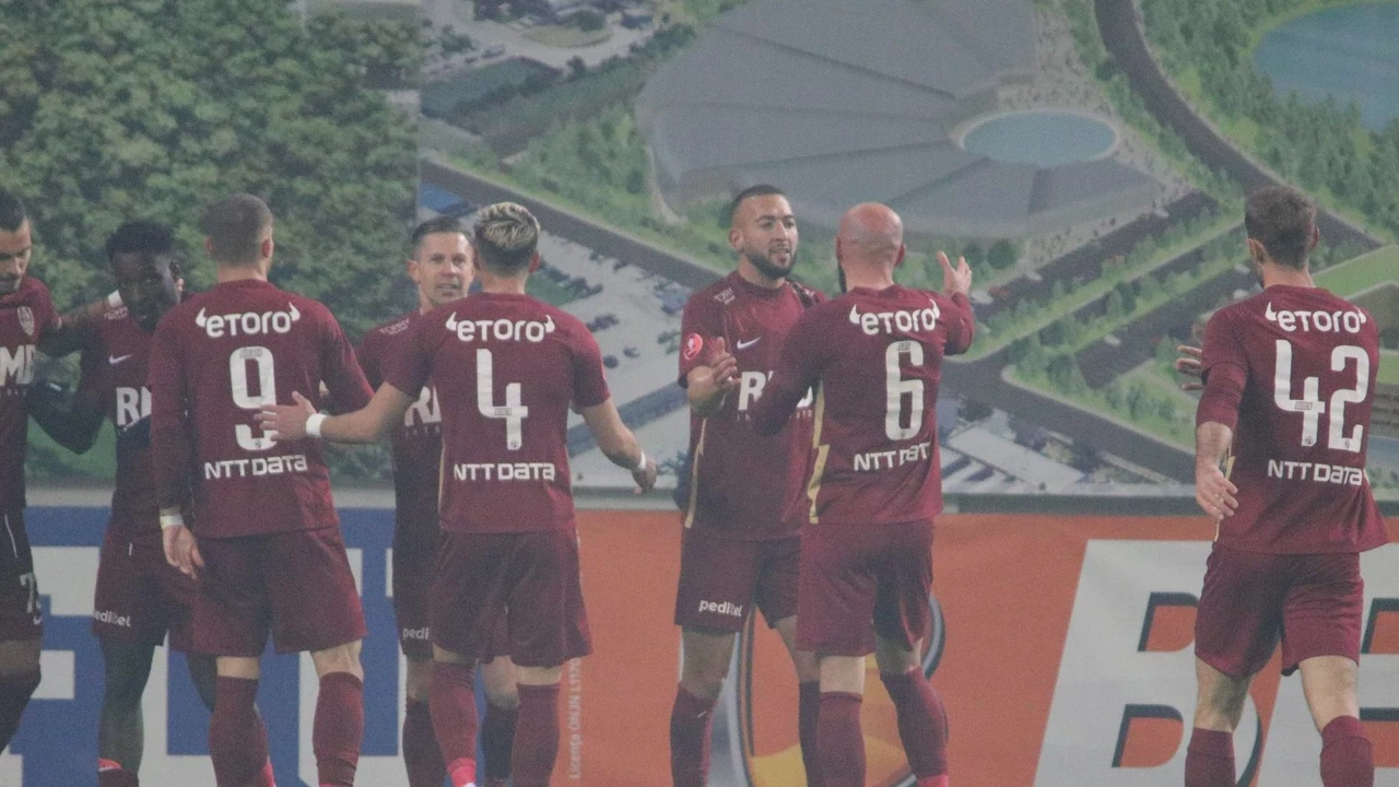 FCU Craiova - CFR Cluj 1-3. FCU, adio playoff. Acum tremură lângă zona ...